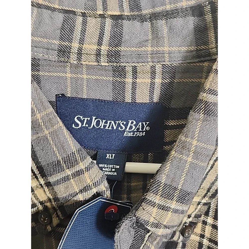 St. John's Bay | Shirts | St Johns Bay Heavyweight Flannel Shirt Mens ...